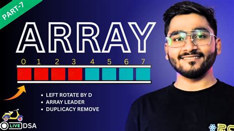 Confidence Dsa Part 7 Array Questions Youtube