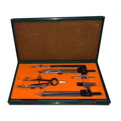 Drafting Compass Set For Engineering High Quality And Nostalgia From