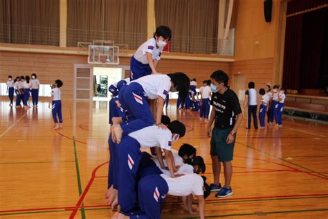 運動会特別日課5日目の様子 竜王小学校