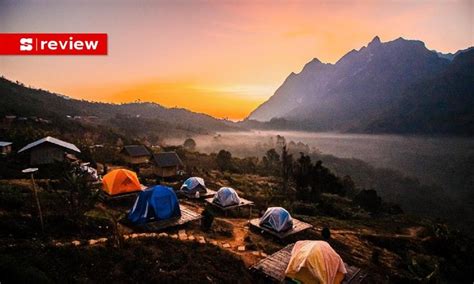 บ้านลีซูโฮมสเตย์ จ่ายหลักร้อยนอนชมวิวดอยหลวงเชียงดาวจากบนที่นอน