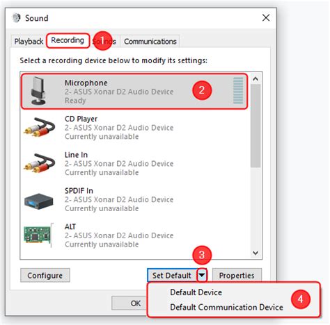 How To Set The Default Microphone In Windows Digital Citizen