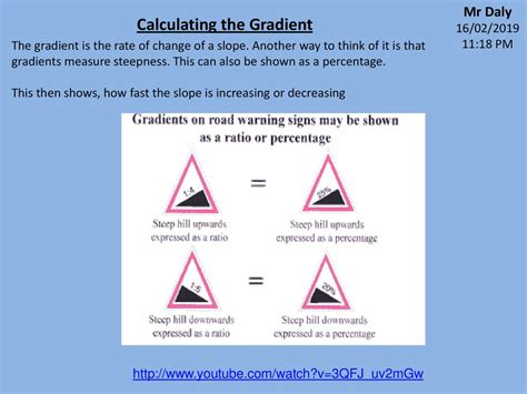 Calculating The Gradient Ppt Download