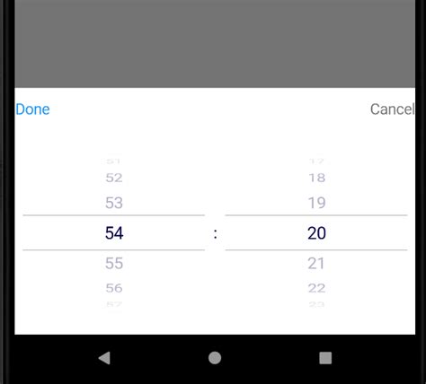 Time Picker Appears In Reverse When App S Selected Locale Is He IL