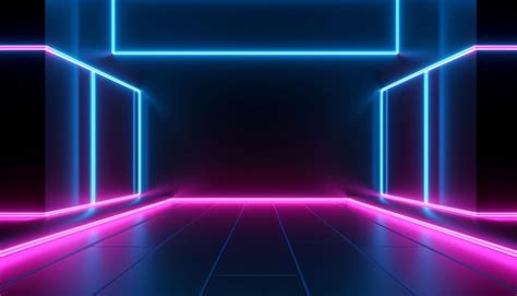 Premium Photo 3d Render Abstract Simple Background Illumination With