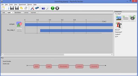 4 Psychopy Tutorial Conditional Branching Ncsu Phonetics Lab