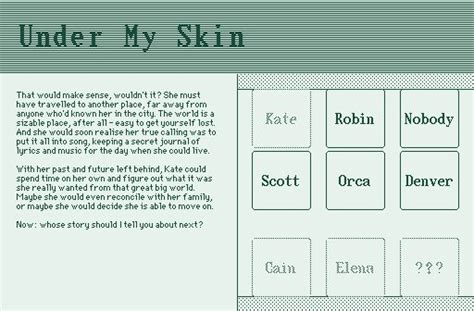 pin by 🌀 on text game ui text games under my skin songs