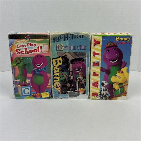 Vintage 90s Barney Vhs Lot 3 Have Been Tested And Depop