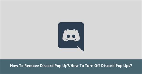 Discord Pop Out Not Working Enjoytechlife