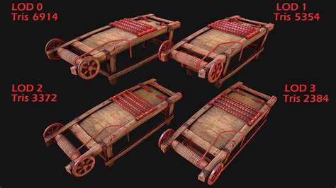 3d Model Medieval Torture Device Pack Vr Ar Low Poly Cgtrader
