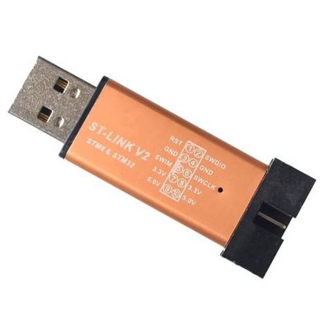 USB programátor ST Link V2 STM8 a STM32