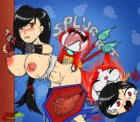 Post 3984550 Crossover Final Fantasy Series Final Fantasy Vii Jibanyan Jibanyan S Supah64th