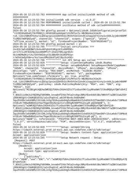 Id Sdk Logs Pdf Ios Cryptography Id Sdk Logs Pdf Ios Cryptography