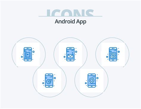 Android App Blue Icon Pack 5 Icon Design Calculator App Mobile App Add Message 18311960