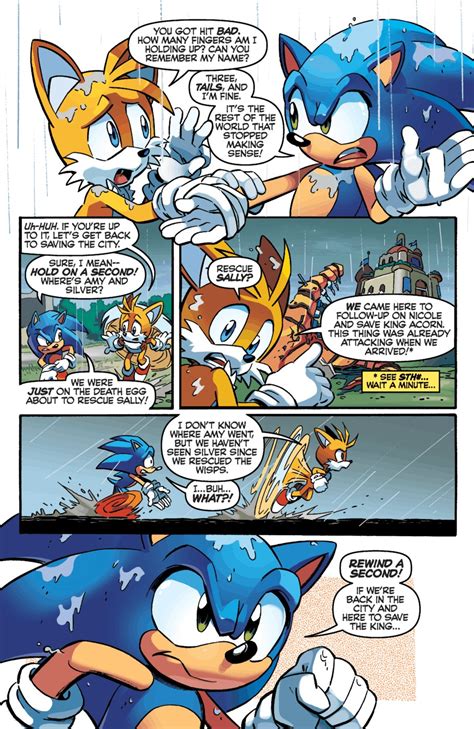 Sth 252 Preview Page 3 Archie Sonic Comics Know Your Meme