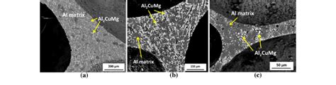 Sem Bse Mode Micrographs Of Cell Walls In Foams Produced Using A