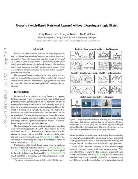 Generic Sketch Based Retrieval Learned Without Drawing A Single Sketch