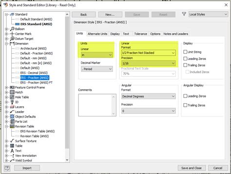 solved setting fractional display autodesk community