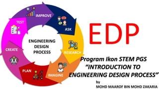 Engineering Design Process EDP For School Students PPTX Civil Engineering Industry Industries