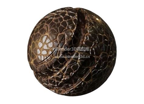 真实皮革贴图 Blender材质球纹理贴图模型下载 Blender3d模型库