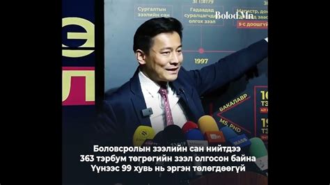 Боловсролын зээлийн сан 363 тэрбум төгрөгийн зээл олгожээ Харин үүнээс 99 хувь нь эргэн