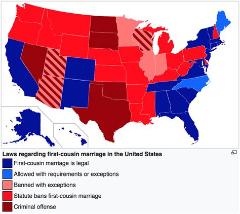 First Cousin Marriage Laws In The United States 1012x902 Rmapporn