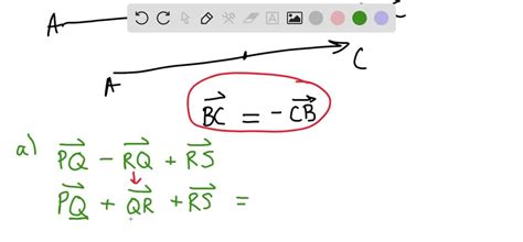 solved each of the following vector expressions can be simplified and