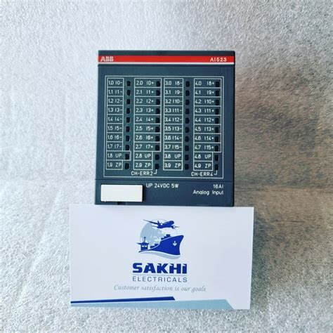 Abb Ai523 Analog Input Module For Industrial At ₹ 22550 Piece In Bhavnagar Id 2848950996188