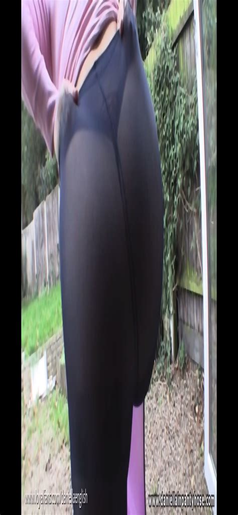 Daniella English See Through Pantyhose