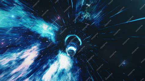 Interstellar Wormhole Scene