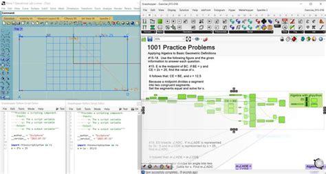 Michael Wickerson On Linkedin Solving Geometry With Grasshopper And Algebra With Ghpython Node At