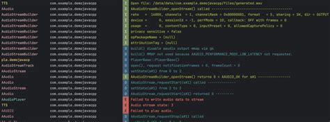 How To Use Aaudio Or Other C Layer Tools Recommended To Play Wav