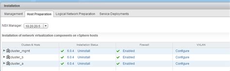 Working With VMware NSX The Setup Das Blinken Lichten
