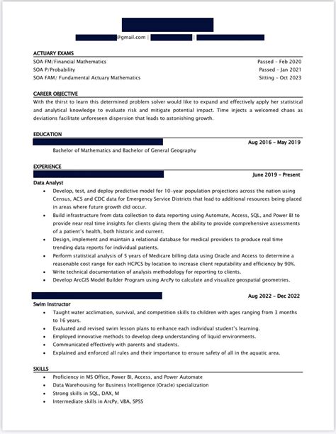 Entry Level Actuary Resume Actuarial Manager Resume Samples