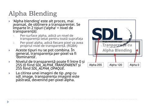 Ppt Grafică în Cc Cu Ajutorul Bibliotecii Sdl Powerpoint