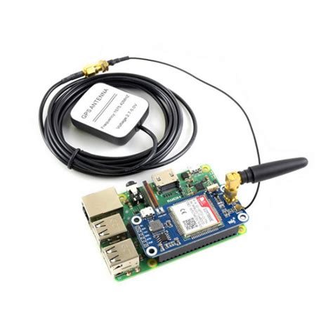 Sim7000e Nb Iot Cat M Edge Gprs Hat For Raspberry Pi Gnss