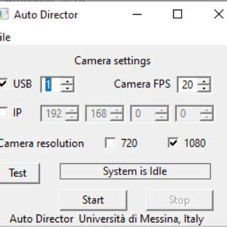 Graphical User Interface Used To Configure The Video Input Device When Download Scientific