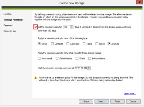 Creating Data Backup Storages Creating A New Storage Codetwo