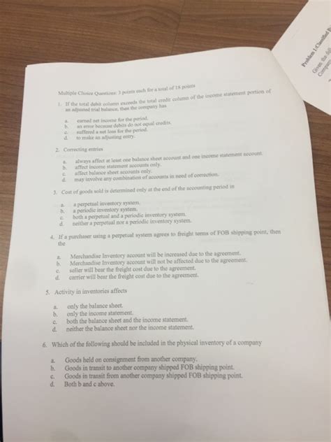 Solved If The Total Debit Column Exceeds The Total Credit