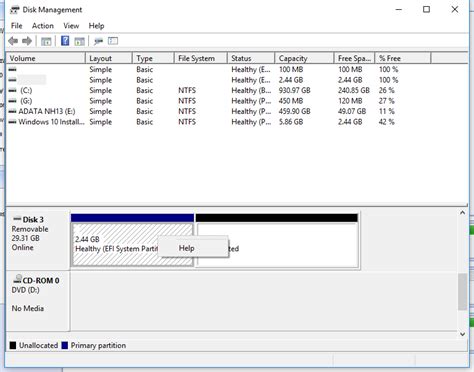 problem with usb drive can t delete partition datahoarder