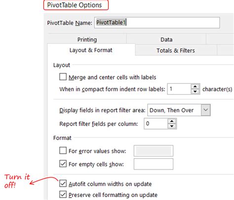 formatting tips for pivot tables goodly