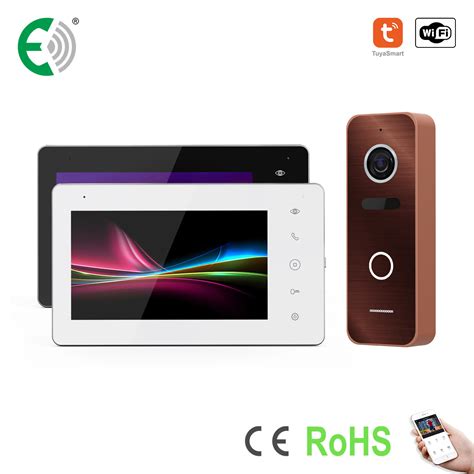 Utpip System Home Security Video Doorphone Intercom Doorbell Set