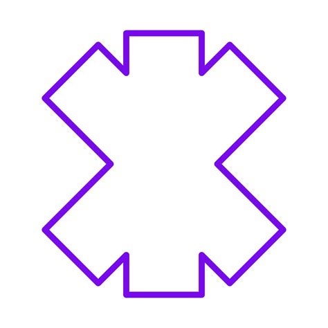 Six Rectangle 50 Geometric Brutalist Shape Set Outline Style 27394507 PNG