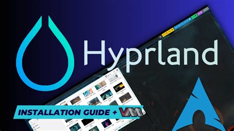 Install Hyprland Base Installation On Arch Linux With Waybar Wofi Hyprpaper And Kvm Qemu