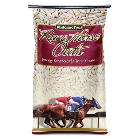 Race Horse Oats Triple Cleaned Whole Oats Bluebonnet