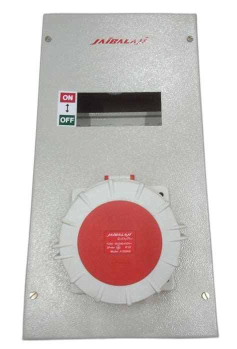 125amps 5pin Metal Socket Box Jaibalaji For Junction Boxes 67 At ₹ 2300 Piece In Chennai