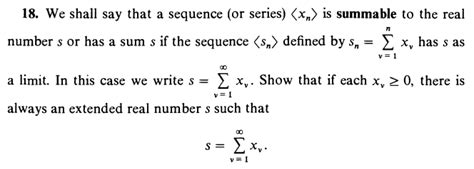 Solved 18 We Shall Say That A Sequence Or Series Xn Is Chegg Com