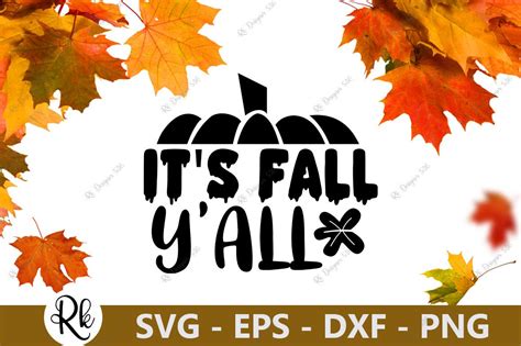 Its Fall Yall Graphic By Rk Designer · Creative Fabrica