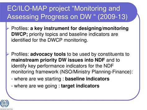 PPT ILO Decent Work Indicators Background Methodology And Results PowerPoint Presentation