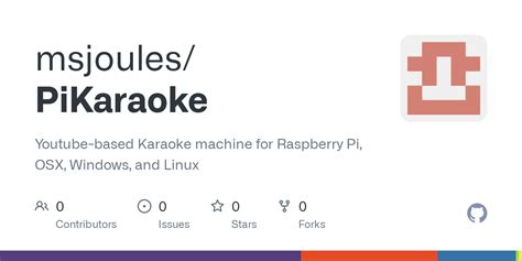 Github Msjoulespikaraoke Youtube Based Karaoke Machine For Raspberry Pi Osx Windows And Linux