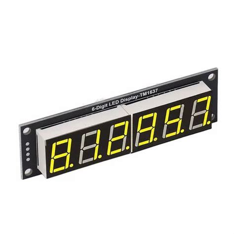 Rectangle Led 6 Digit 7 Segment Display Module At Rs 30 Piece In Mumbai